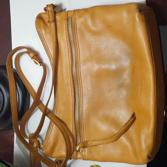 margot | Bags | Margot Mustard Leather Shoulder Bag | Poshmark